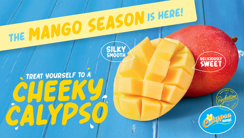 CALYPSO® MANGO SEASON IS HERE! GET A FACE FULL OF FLAVOUR THIS SUMMER ...
