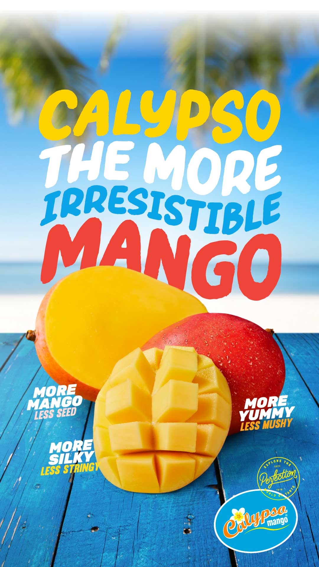 CALYPSO® MANGO SEASON IS HERE! IRRESISTIBLY CHEEKY | Perfection Fresh ...