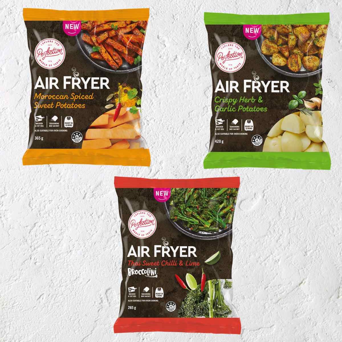 Introducing Air Fryer Veggie Kits | Perfection Fresh Australia.