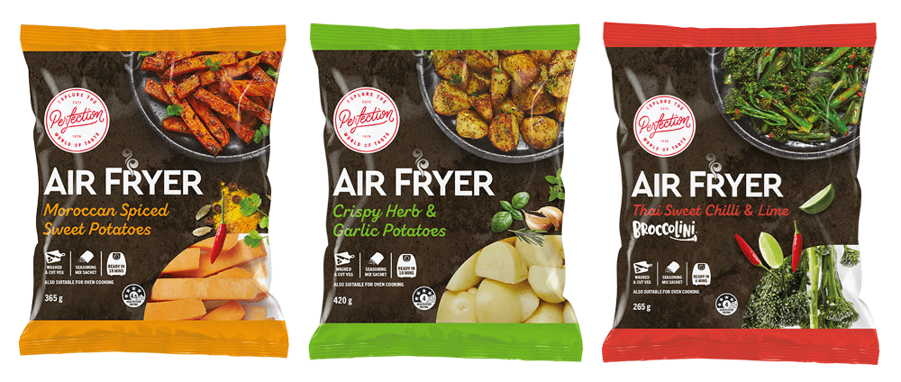 Introducing Air Fryer Veggie Kits | Perfection Fresh Australia.