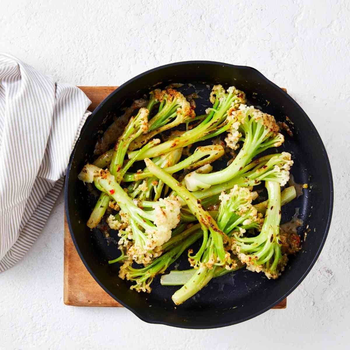 Stir Fry Cauli-Blossom - Step by Step | Perfection Fresh Australia.
