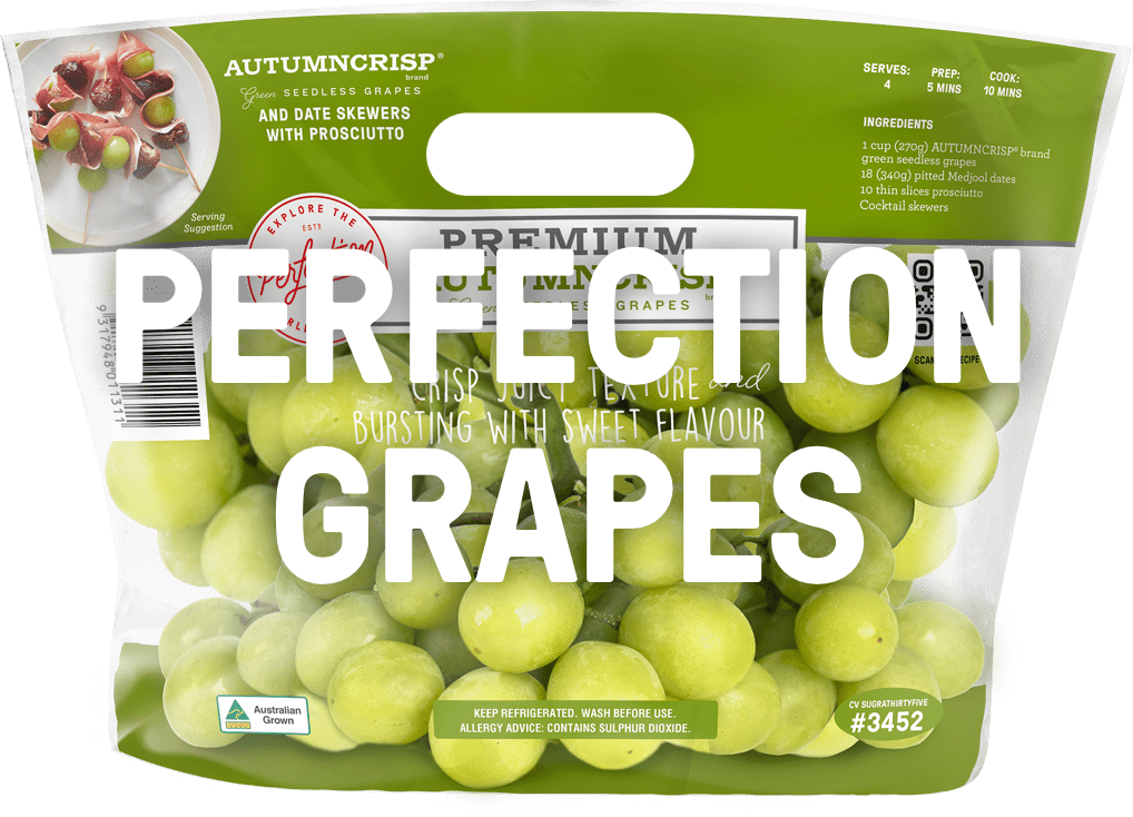 Introducing Sweet Sapphire® Black Grapes | Perfection Fresh Australia.